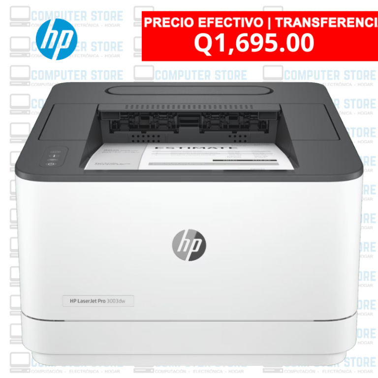 Impresora HP LaserJet Pro 3003dw (3G654A) – Computer store